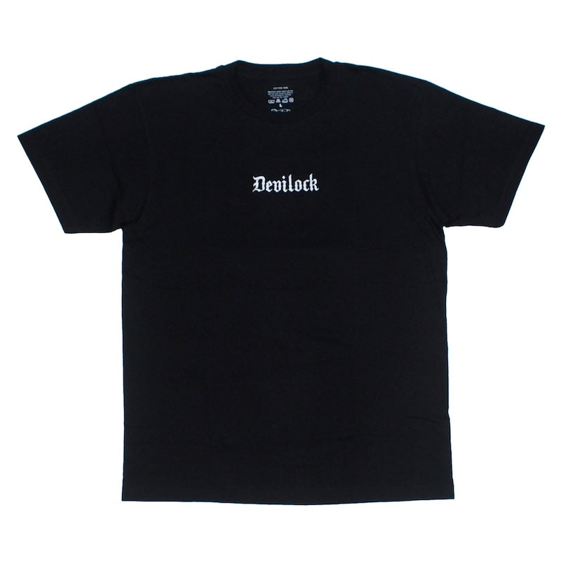 Devilock Tシャツ "OLD ENGLISH LOGO 刺繍 TEE" (Black) – PLUGS